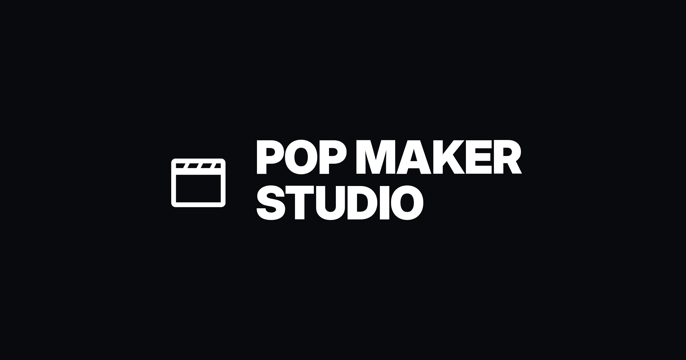 Pop Maker Studio — AI-Controllable Local Video Editor